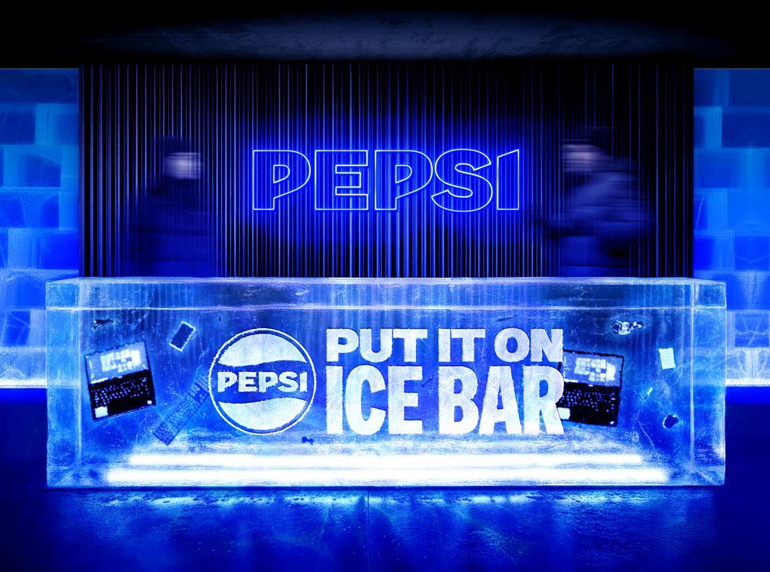Pepsi Max ice bar pop-up opens at Westfield White City December ...