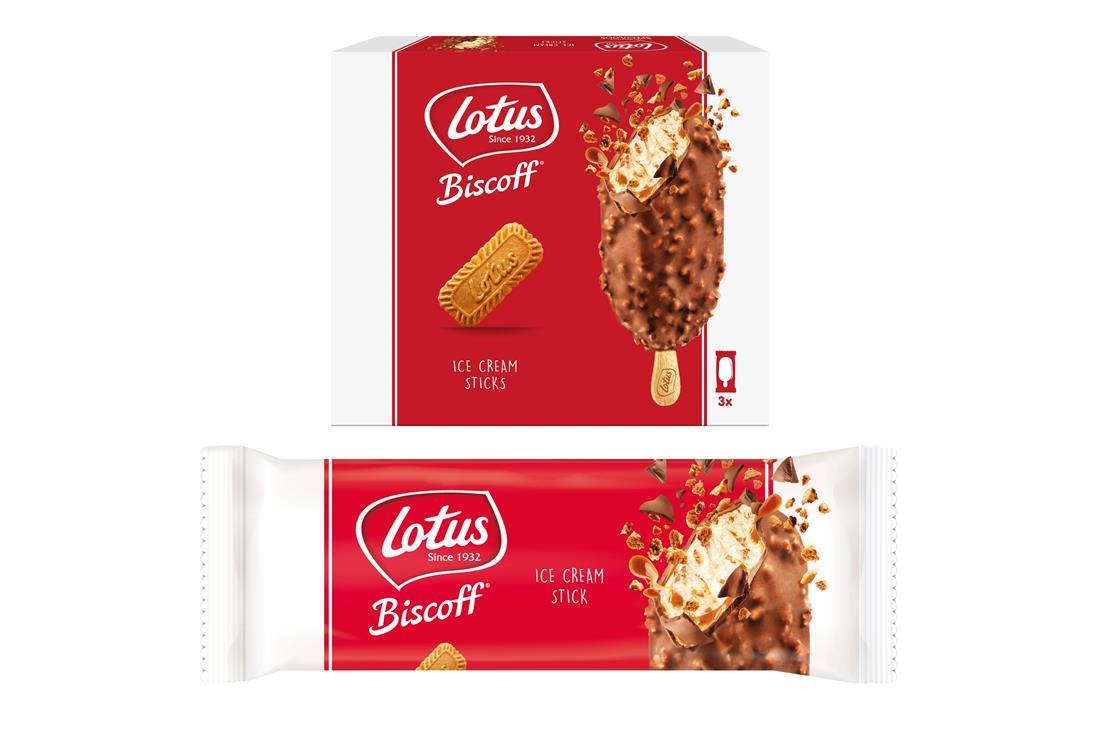 Lotus Biscoff launches first ice cream range | Product News ...