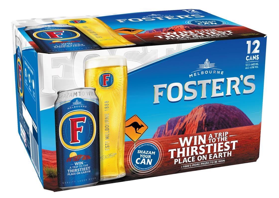 Foster's sends shoppers to "thirstiest place on earth" | Product News ...