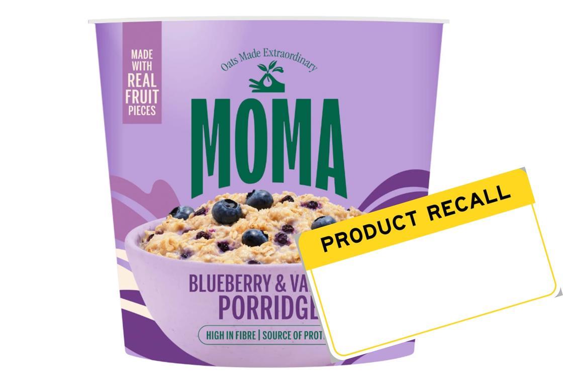 MOMA Foods is recalling various porridge pots and sachet products ...