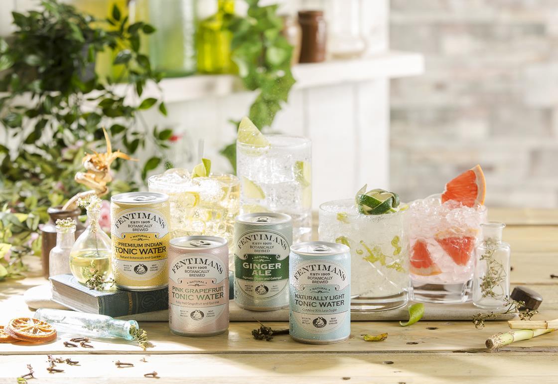 Fentimans rolls out botanically brewed mixer cans | Product News ...