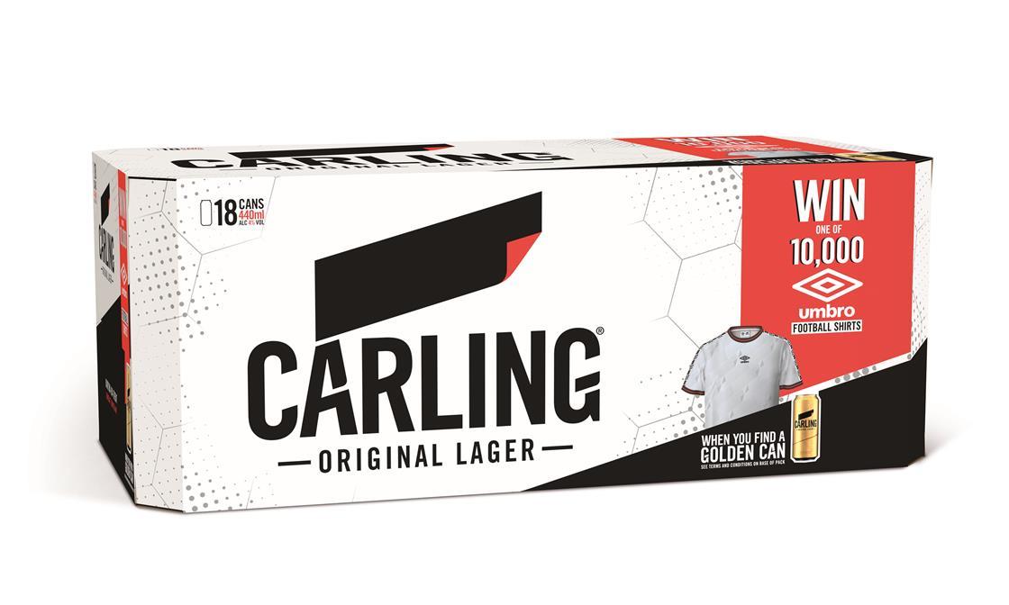 Carling teams with Umbro for football shirt promotion | Product News ...
