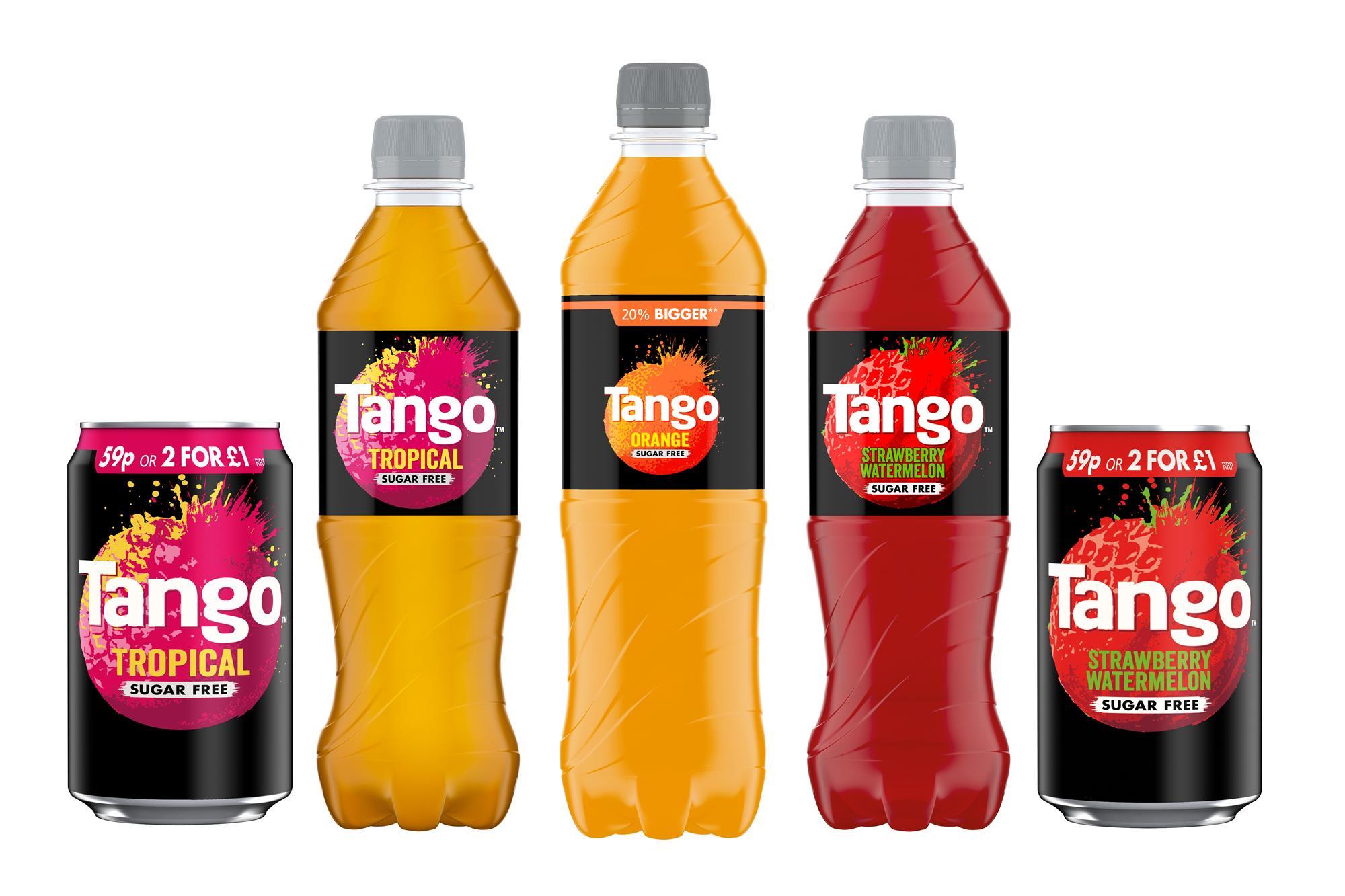 Tango supports sugar free range with £1.2m spend | Product News ...