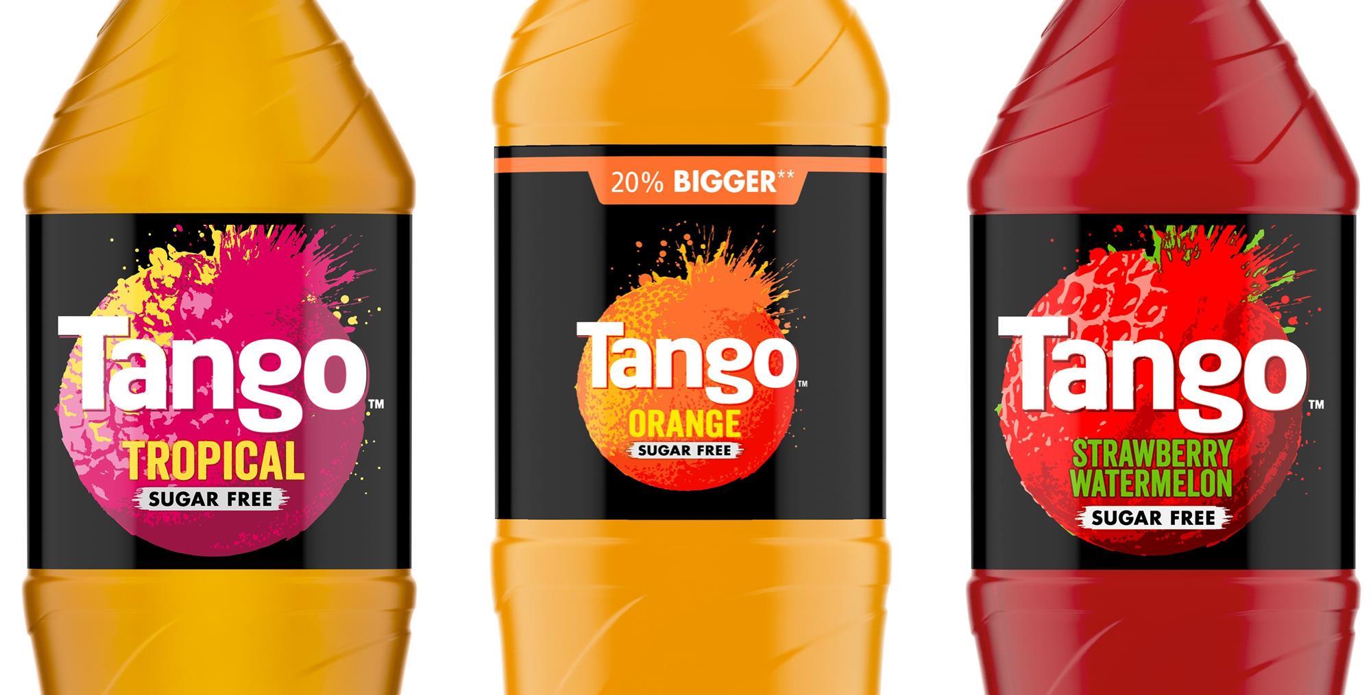 Tango supports sugar free range with £1.2m spend | Product News ...