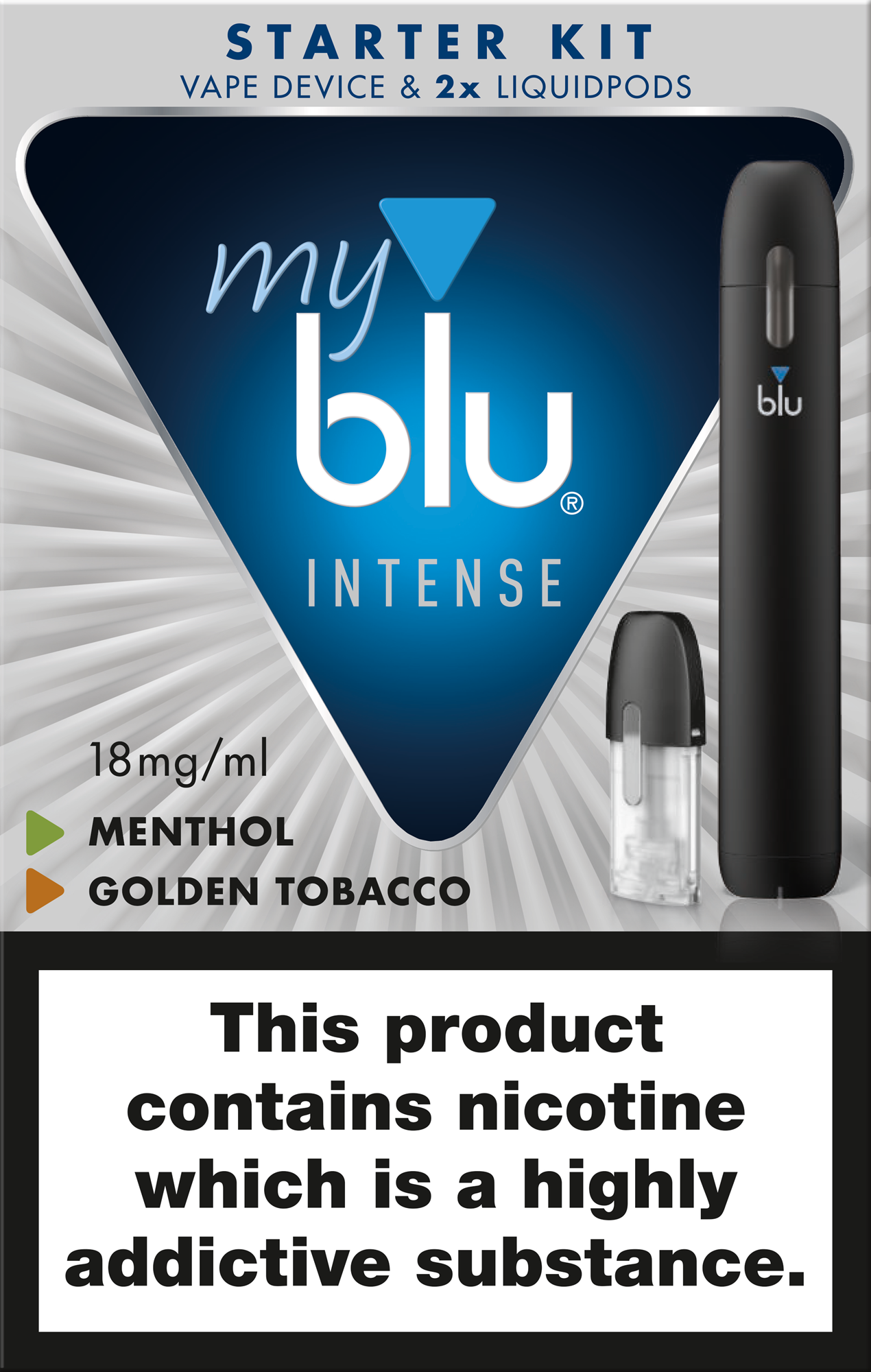 Blu launches starter kit with Intense Liquipods | Product News ...