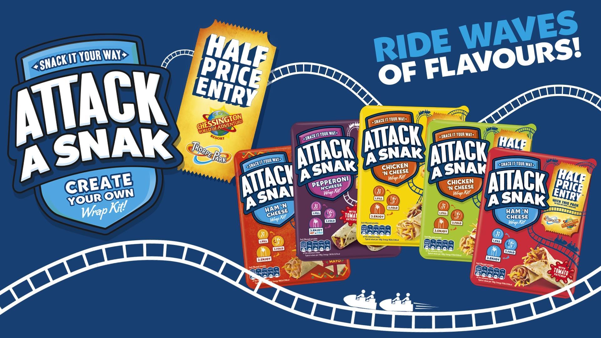 Attack A Snack partners with Merlin attractions for a second year ...