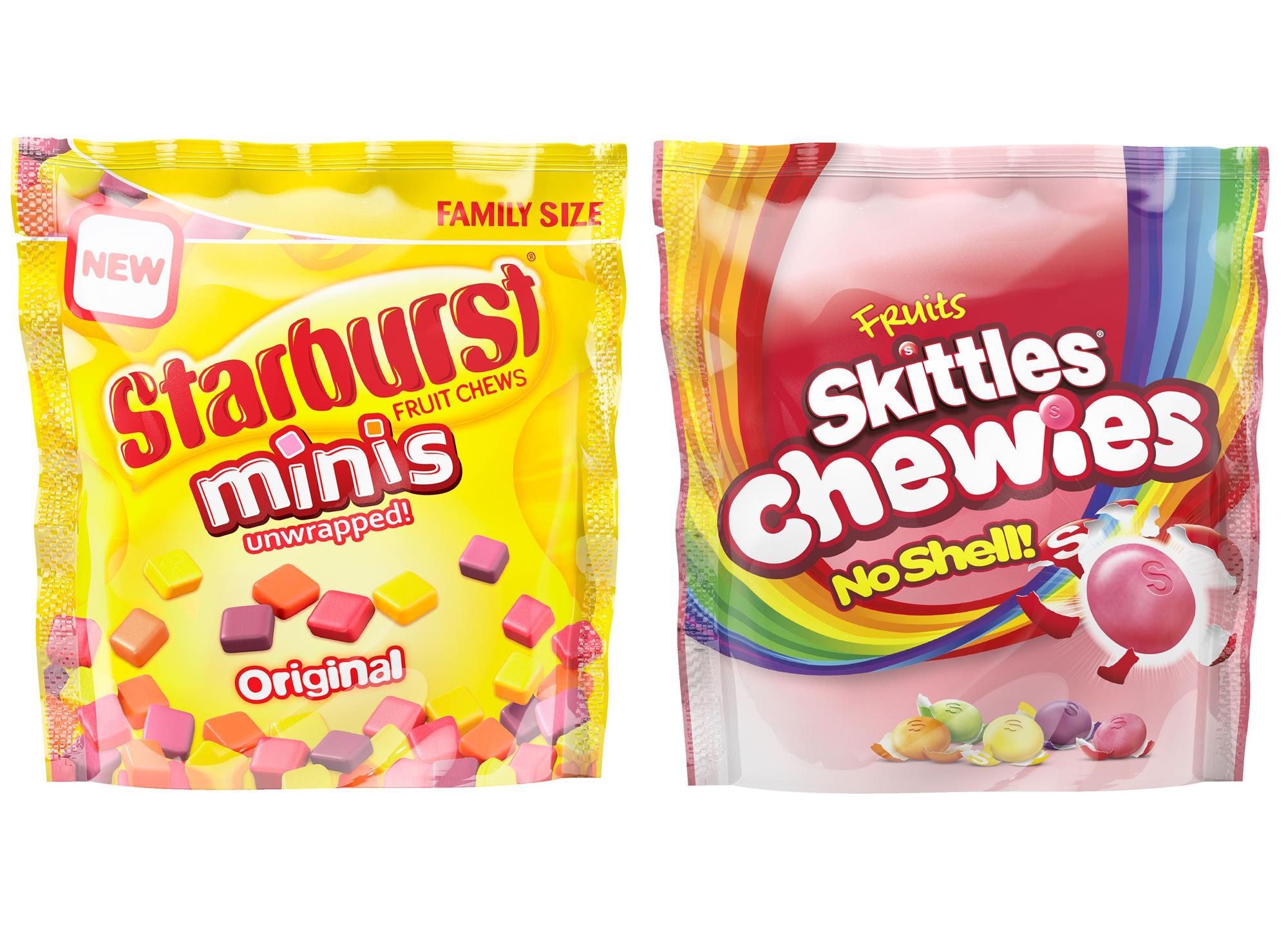 New texture experiences with Skittles and Starburst NPD | Product News ...