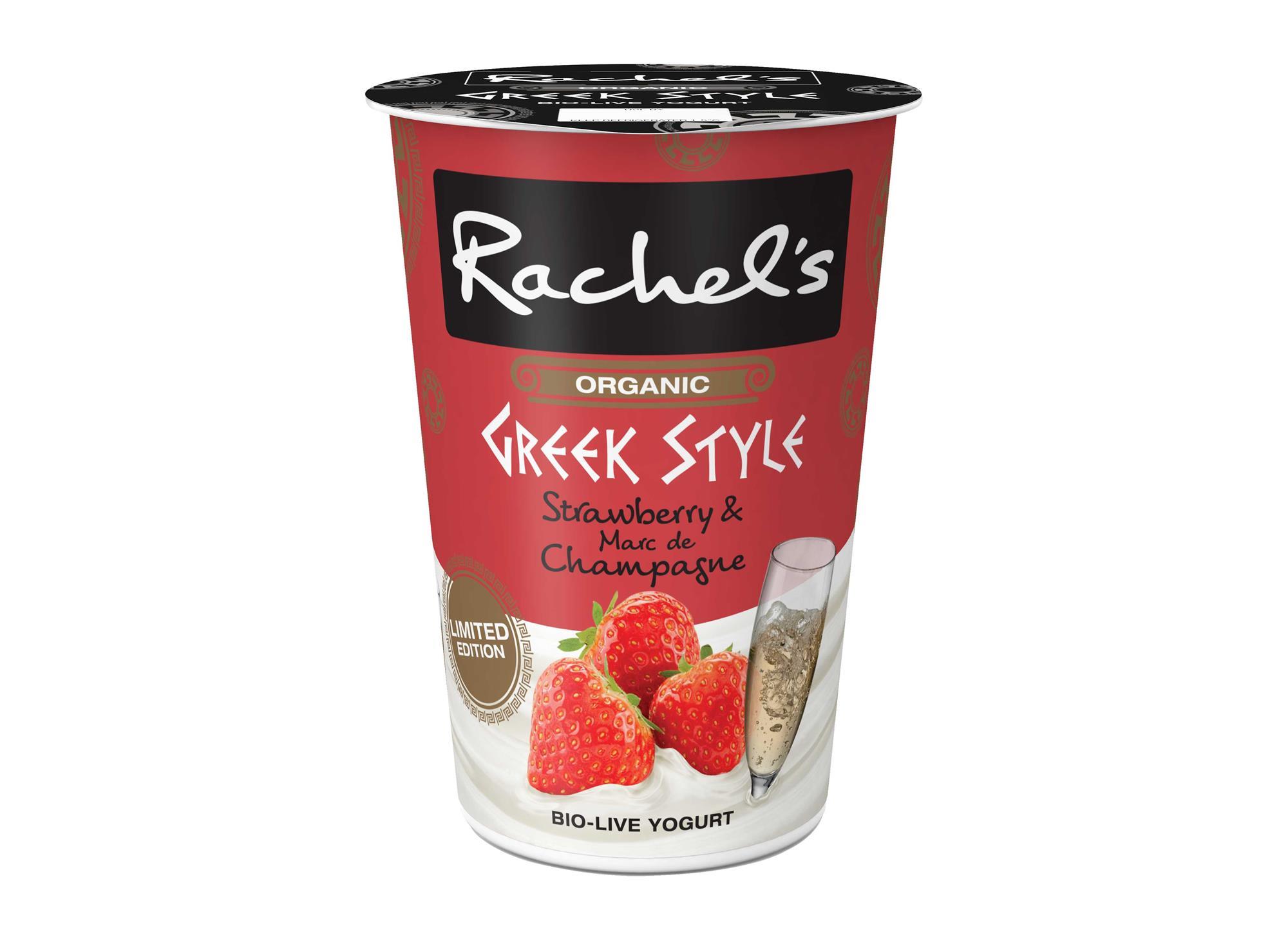 Rachel's gets luxurious strawberry and champagne yogurt | Product News ...