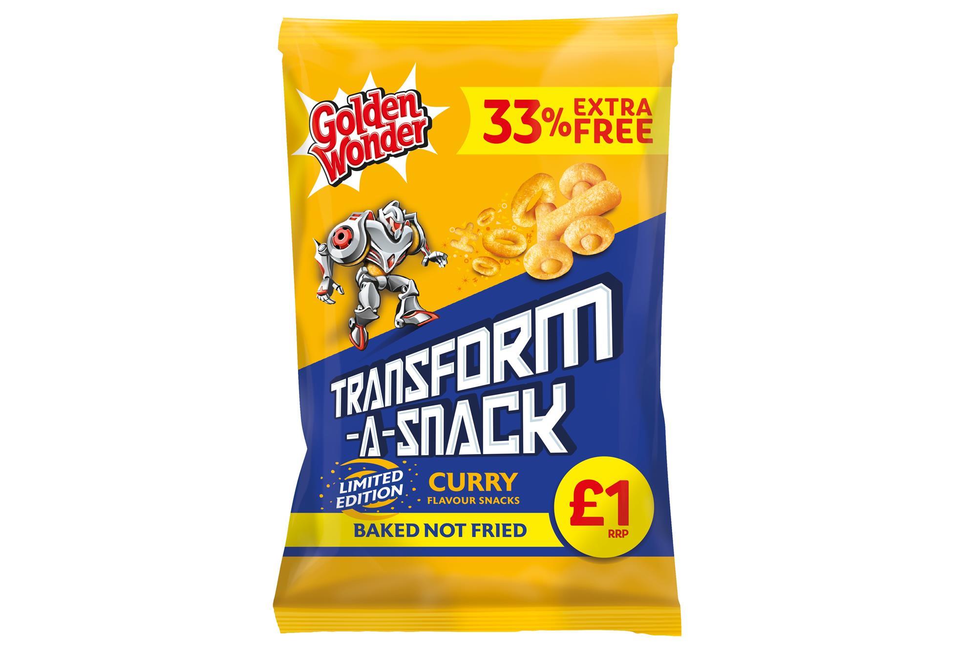 New curry flavour for Golden Wonder Transform-A-Snacks | Product News ...