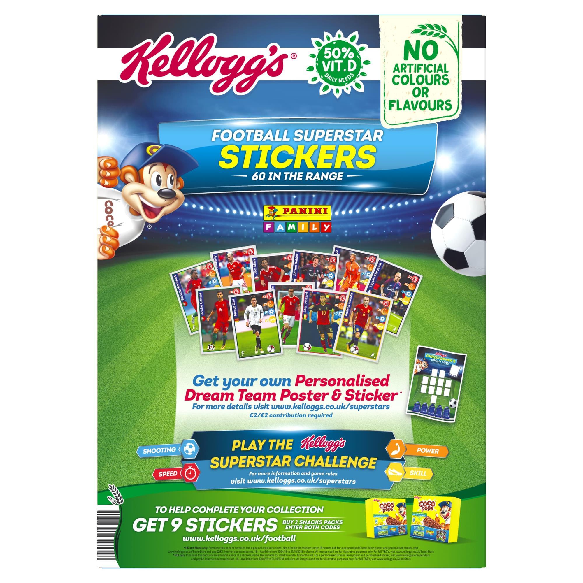 Collect football stickers with Kellogg’s | Product News | Convenience Store