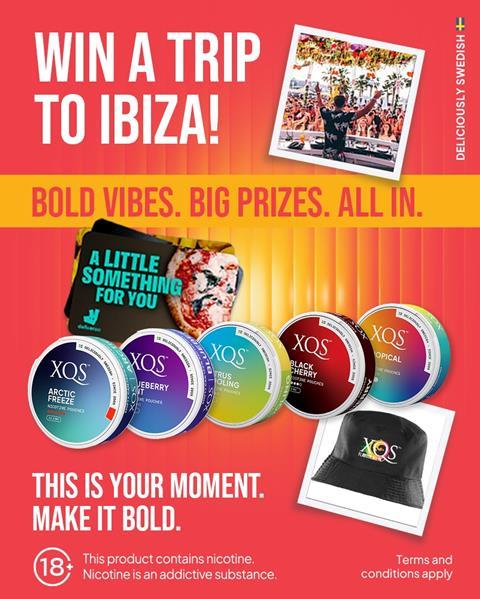 XQS sampling campaign offers Ibiza trip as top prize | Product News | Convenience Store