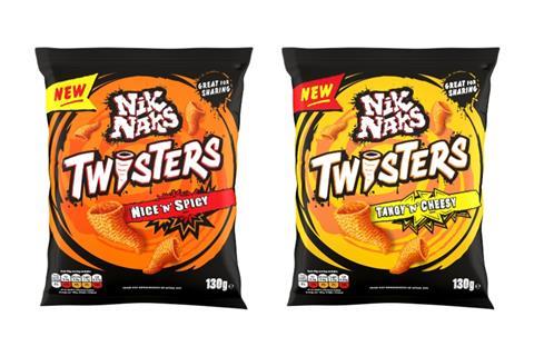 Nik Naks Twisters duo set to launch in Sainsbury's stores | Convenience ...