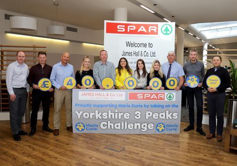 Spar Northern Guild’s Three Peaks challenge raises £40,000 for Marie ...