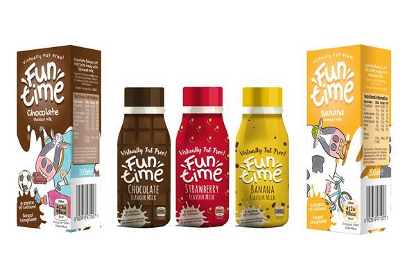 Fun Time relaunches flavoured milk bottles and cartons | Product News ...
