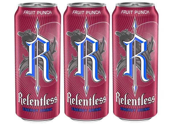 Relentless introduces Fruit Punch energy drink | Product News ...