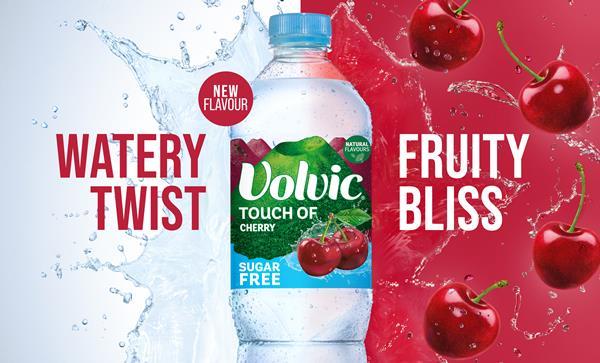 Volvic brings back cherry flavoured water | Product News | Convenience ...