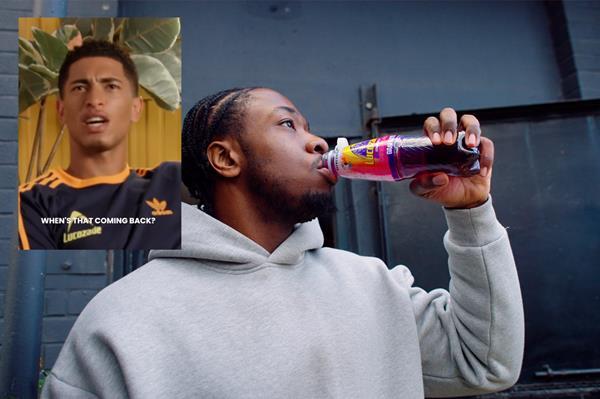 Lucozade’s latest relaunch is getting a boost from England footballer ...