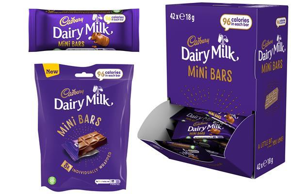 Cadbury rolls out lower-calorie Dairy Milk mini bars | Product News ...