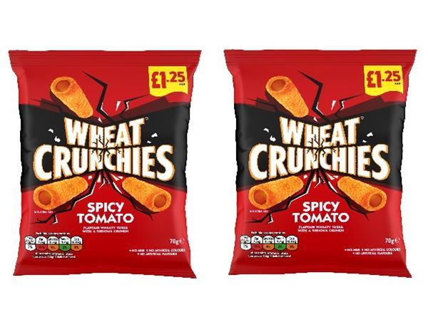 KP Snacks grows Spicy Tomato Wheat Crunchies range | Product News ...