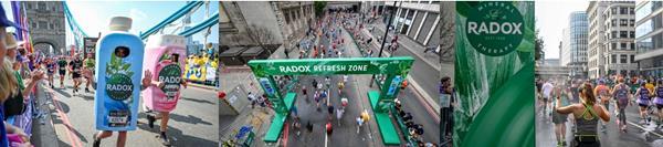 Broadcaster Kelly Brook ran the TCS London Marathon yesterday with ...