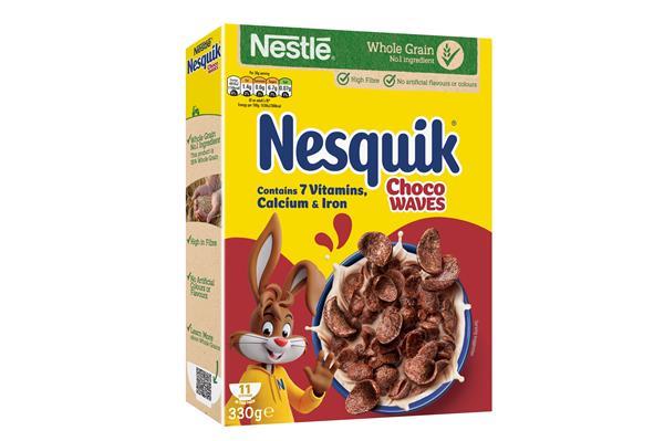 Nestlé Cereals adds Nesquik Choco Waves to range | Product News ...