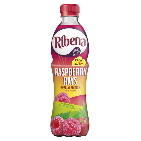 Raspberry juice drink added to Ribena ready to drink range | Product ...