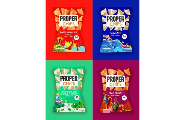 Propercorn becomes Proper for new lentil chips range | Product News ...