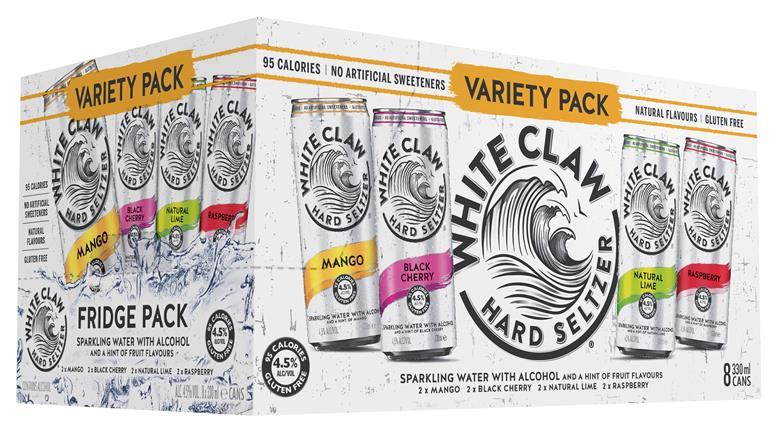 White Claw Hard Seltzer variety pack available in the UK | Product News ...