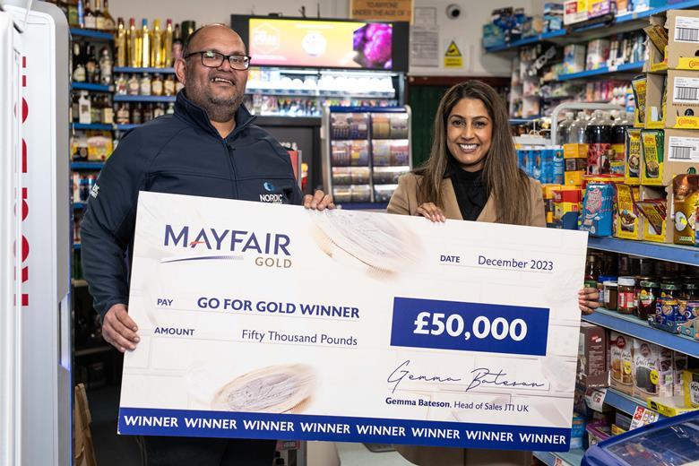 JTI gives away £250k in ‘Go for Gold’ retailer competition | Product ...