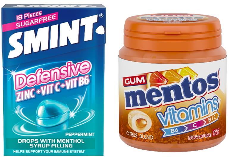 Perfetti Van Melle reveals functional Mentos Gum and Smint sweets ...