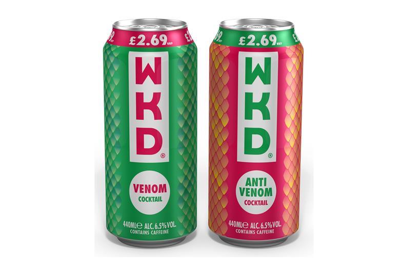 WKD targets c-stores with two price-marked cocktail cans | Product News ...