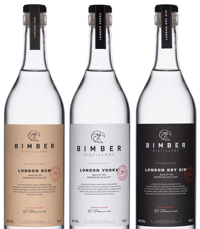 Bimber creates premium spirits trio | Product News | Convenience Store