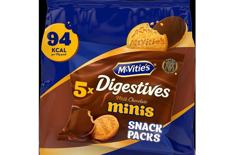 New bite-sized Digestive Milk Chocolate biscuits | Product News ...