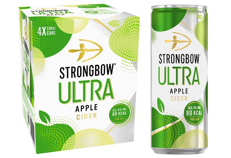 Heineken reveals Strongbow Ultra Apple cider | Product News ...