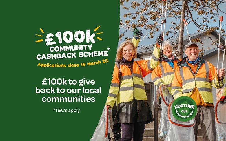 Spar launches second UK wide £100,000 Community Cashback Scheme ...