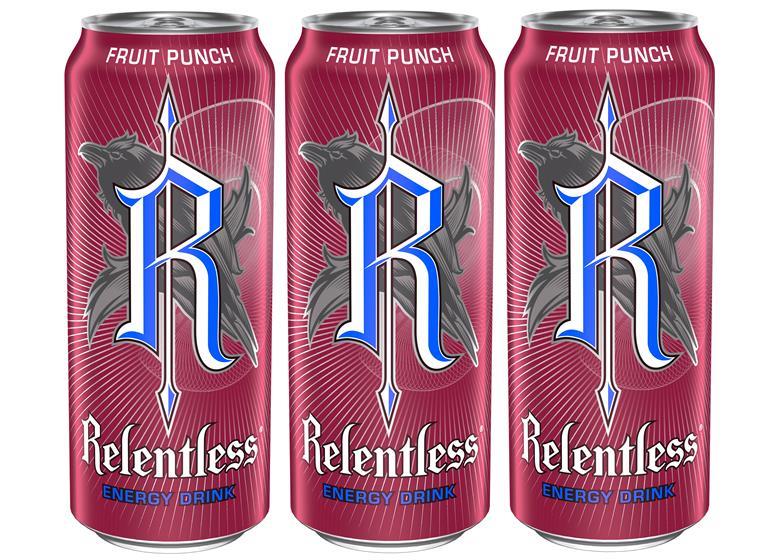 Relentless introduces Fruit Punch energy drink | Product News ...
