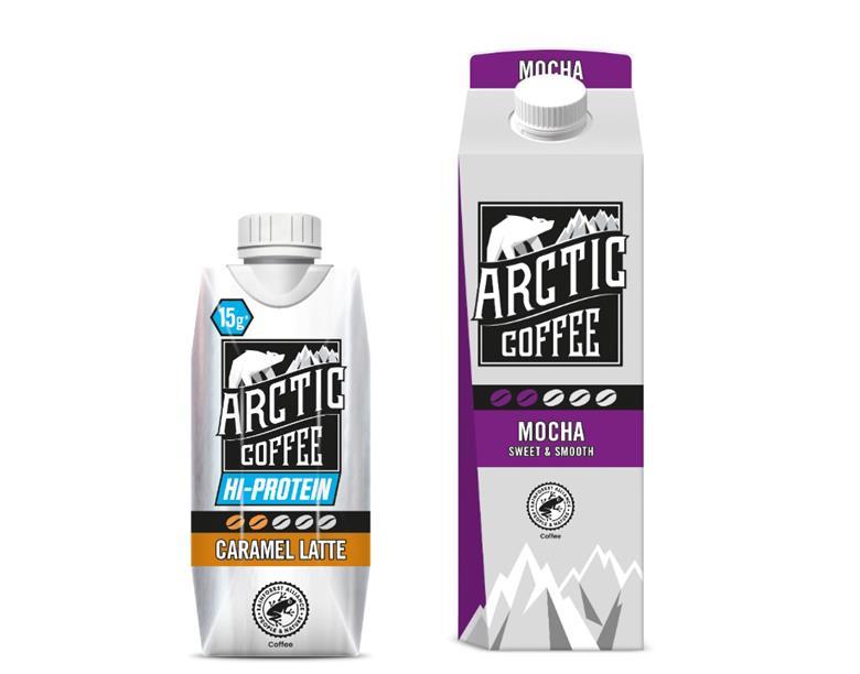 Arctic Coffee serves up Hi-Protein Caramel Latte and Mocha 1L | Product ...