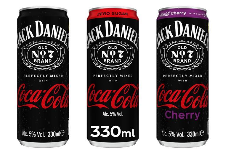 Jack Daniel’s & Coca-Cola cans have launched a new format to fuel ...