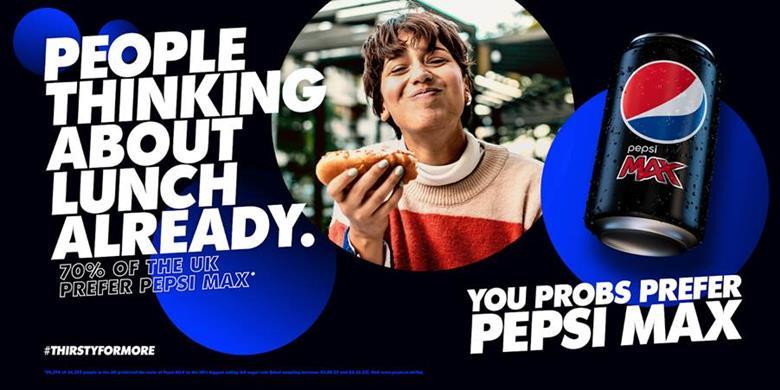 Pepsi Max challenges regular Coca-Cola with cheeky campaign | Product ...
