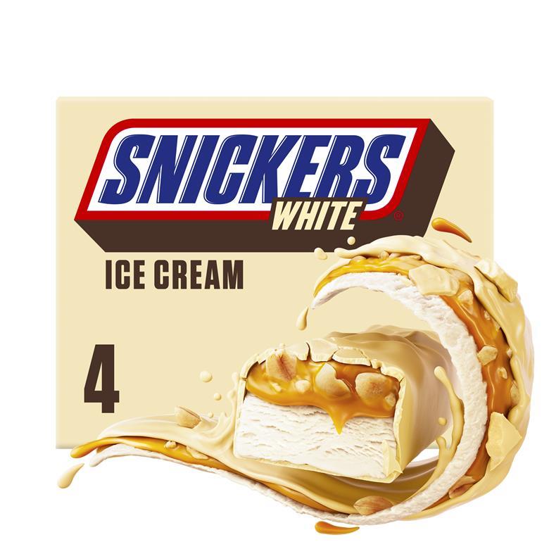 Snickers White Ice Cream bar launches in the UK | Product News ...