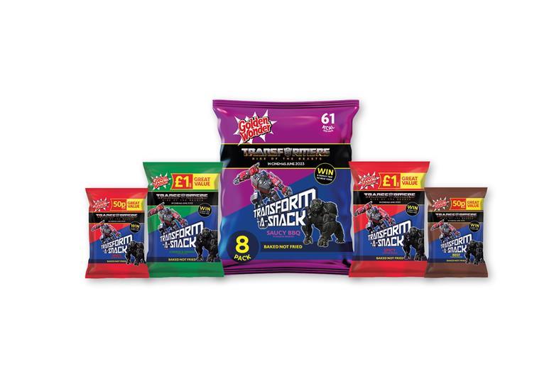 Golden Wonder partners with Transformers film for snack promotion ...