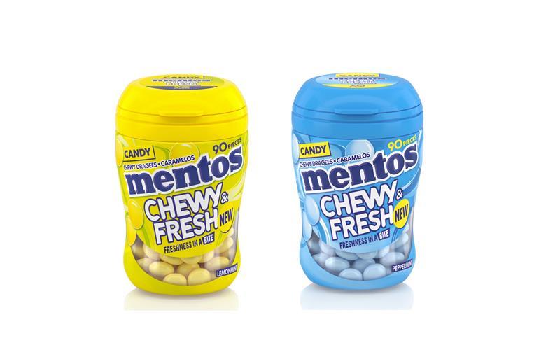 Mentos refreshed with new Chew and Fresh mints | Product News ...