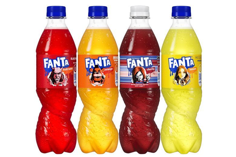 Fanta releases limited edition horror-themed drinks featuring Chucky ...