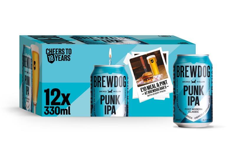 BrewDog launches £10 meal & pint on-pack promo | Product News | Convenience Store