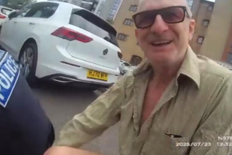 An actor helped police catch a shoplifter by sitting on his legs as ...
