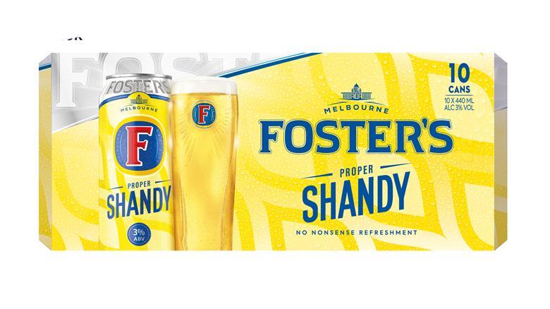 Heineken unveils Foster’s Proper Shandy | Product News | Convenience Store