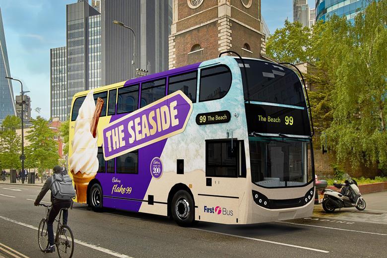 Cadbury Flake 99 launches free ‘99’ bus service to take families to the ...