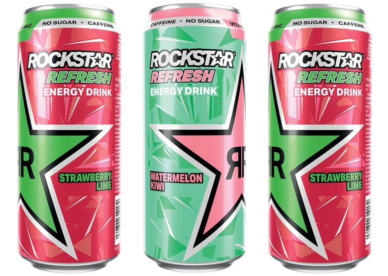 Britvic reveals Rockstar Refresh zero sugar energy drink range ...