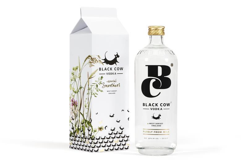 Black Cow Pure Milk Vodka now available in carton-inspired packaging ...