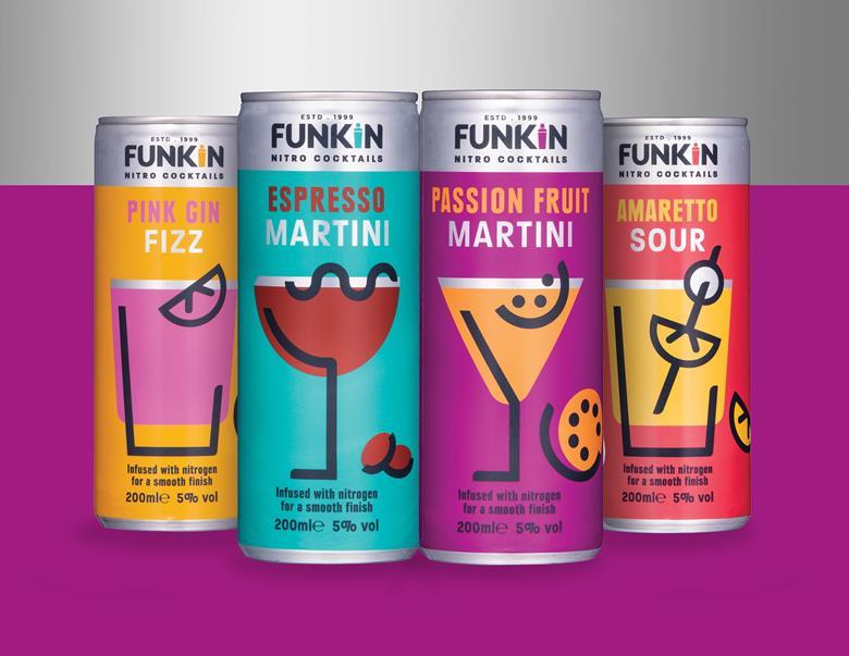 Funkin Cocktails promotes Nitro cans with ad campaign | Product News ...